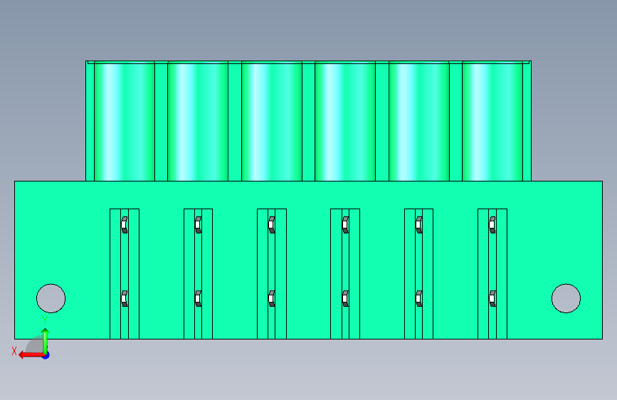 DEGSON 2EDG（M） 系列 5.08mm 螺钉锁紧插拔接线端子组-2EDGAM-5.08-06P-14-00AH_STEP_模型图纸下载 – 懒石网