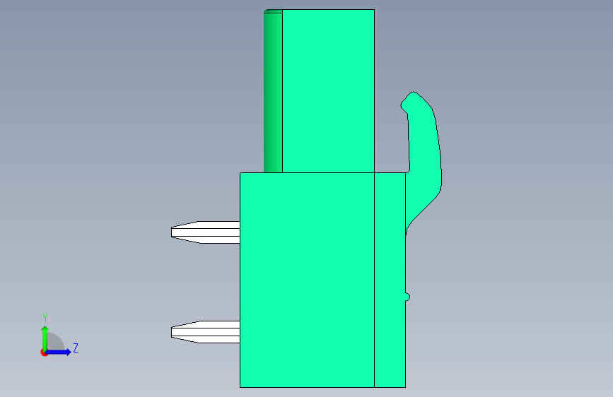 DEGSON 2EDG（M） 系列 5.08mm 螺钉锁紧插拔接线端子组-2EDGAM-5.08-23P-14-00AH_STEP_模型图纸下载 – 懒石网