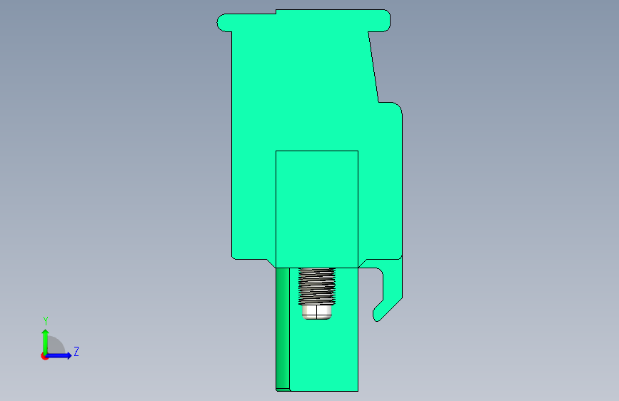 DEGSON 2EDG（M） 系列 5.08mm 螺钉锁紧插拔接线端子组-2EDGKAM-5.08-14P-14-00AH_STEP_模型图纸下载 – 懒石网