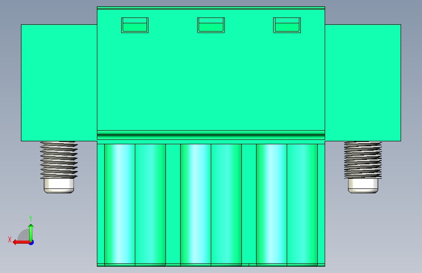DEGSON 2EDG（M） 系列 5.08mm 螺钉锁紧插拔接线端子组-2EDGKM-5.08-03P-14-00AH_STEP_模型图纸下载 – 懒石网