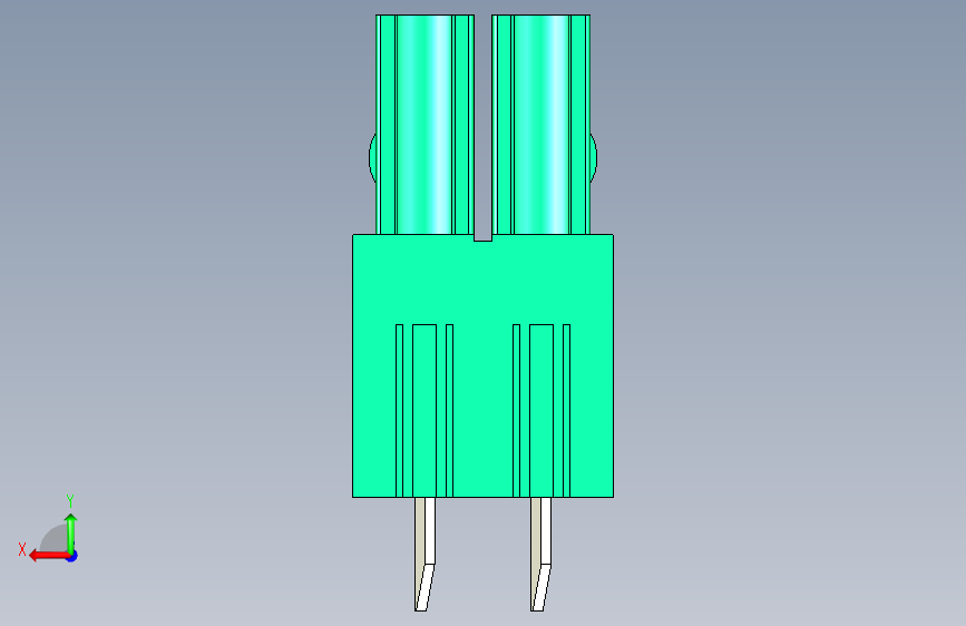 DEGSON 15EDG 系列 3.5mm 插拔式接线端子 FullPack-15EDGB-3.5-02P-14-00AH_STEP_模型图纸下载 – 懒石网