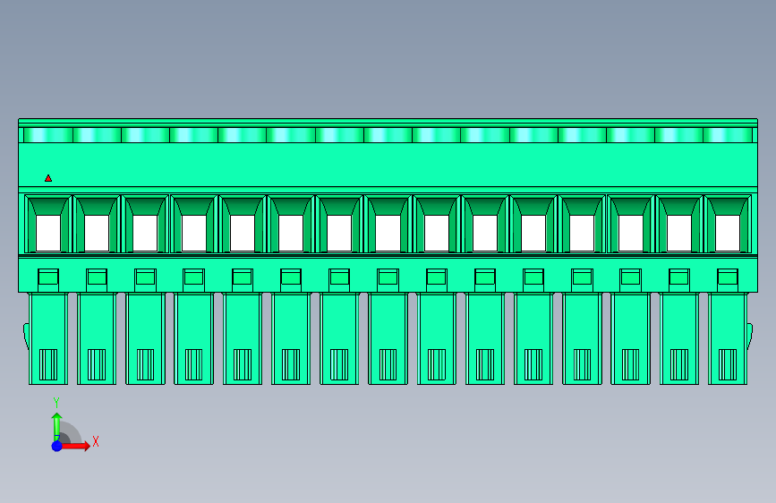 DEGSON 15EDG 系列 3.5mm 插拔式接线端子 FullPack-15EDGKA-3.5-15P-14-00AH_STEP_模型图纸下载 – 懒石网