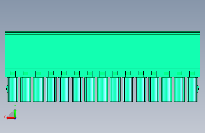DEGSON 15EDG 系列 3.5mm 插拔式接线端子 FullPack-15EDGKA-3.5-15P-14-00AH_STEP_模型图纸下载 – 懒石网