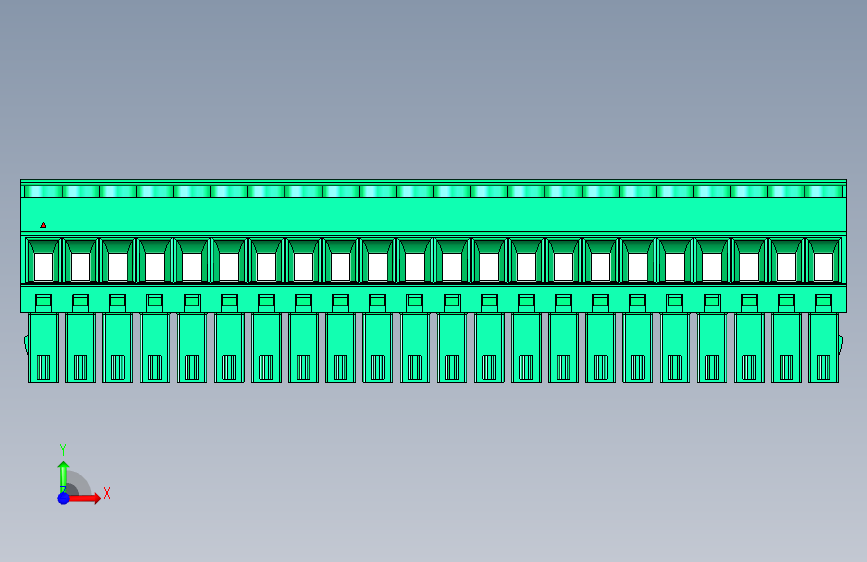 DEGSON 15EDG 系列 3.5mm 插拔式接线端子 FullPack-15EDGKA-3.5-22P-14-00AH_STEP_模型图纸下载 – 懒石网