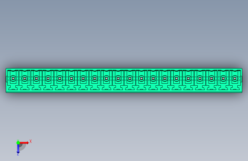 DEGSON 15EDG 系列 3.5mm 插拔式接线端子 FullPack-15EDGVC-3.5-20P-14-00AH_STEP_模型图纸下载 – 懒石网