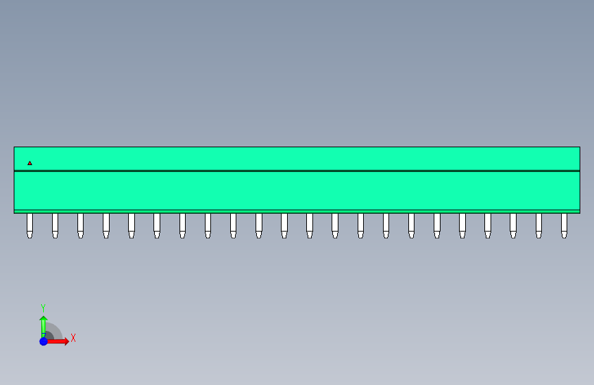 DEGSON 15EDG 系列 3.5mm 插拔式接线端子 FullPack-15EDGVC-3.5-22P-14-00AH_STEP_模型图纸下载 – 懒石网