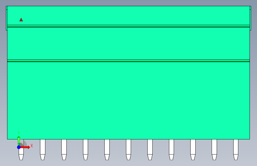 DEGSON 15EDG 系列 3.5mm 插拔式接线端子 FullPack-15EDGVH-3.5-22P-14-00AH_STEP_模型图纸下载 – 懒石网