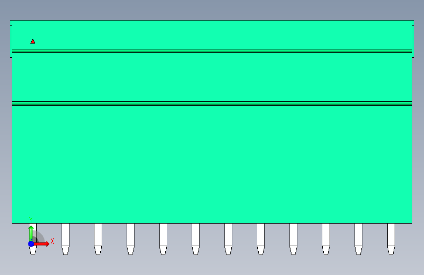DEGSON 15EDG 系列 3.5mm 插拔式接线端子 FullPack-15EDGVH-3.5-24P-14-00AH_STEP_模型图纸下载 – 懒石网