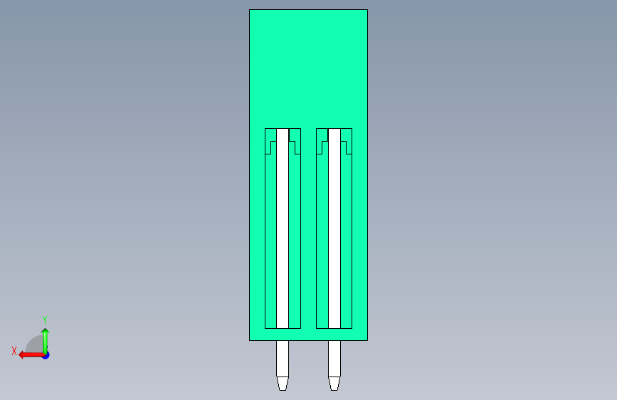 DEGSON 15EDG 系列 3.5mm 插拔式接线端子 FullPack-15EDGVT-3.5-04P-14-00AH_STEP_模型图纸下载 – 懒石网