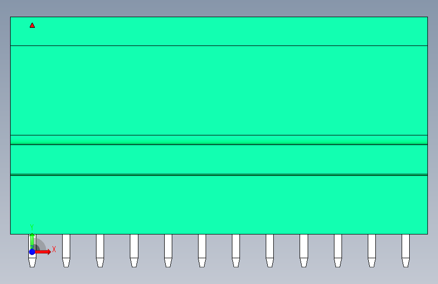 DEGSON 15EDG 系列 3.5mm 插拔式接线端子 FullPack-15EDGVT-3.5-24P-14-00AH_STEP_模型图纸下载 – 懒石网