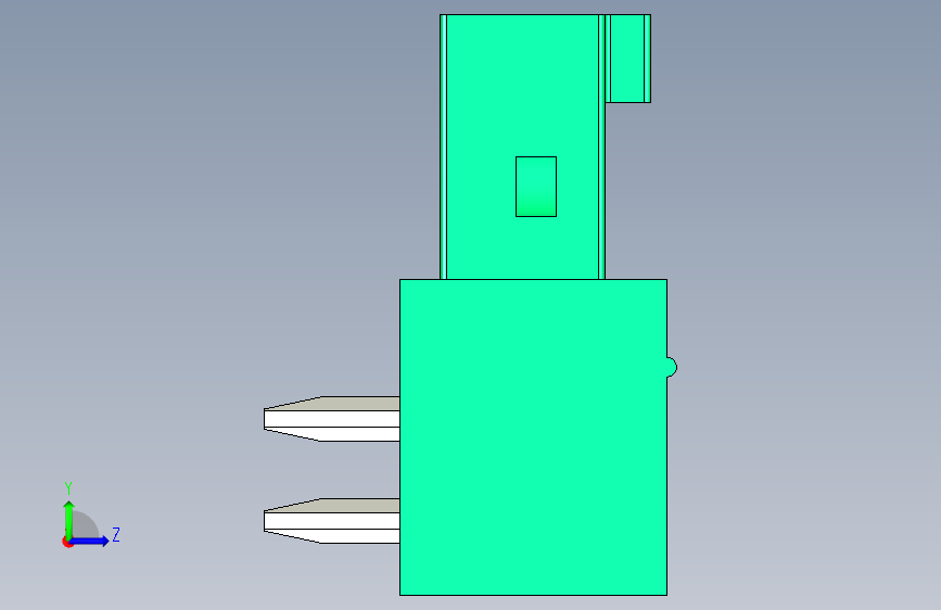 DEGSON 15EDG 系列 3.81mm 插拔式接线端子-15EDGA-3.81-02P-14-00AH_STEP_模型图纸下载 – 懒石网