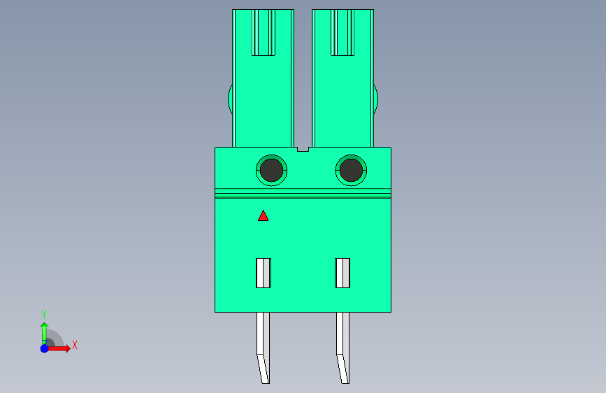 DEGSON 15EDG 系列 3.81mm 插拔式接线端子-15EDGB-3.81-02P-14-00AH_STEP_模型图纸下载 – 懒石网