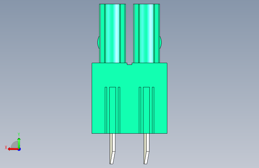 DEGSON 15EDG 系列 3.81mm 插拔式接线端子-15EDGB-3.81-02P-14-00AH_STEP_模型图纸下载 – 懒石网