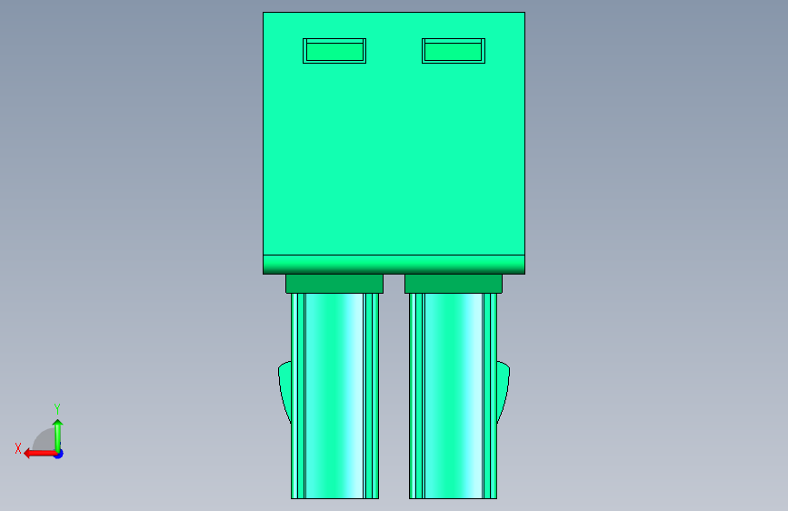 DEGSON 15EDG 系列 3.81mm 插拔式接线端子-15EDGK-3.81-02P-14-00AH_STEP_模型图纸下载 – 懒石网