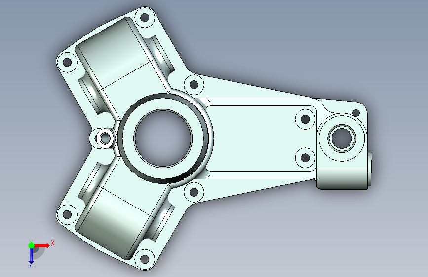 E0878-铣床+镗床两套夹具三维UG11.0带参+CAD_UG NX_模型图纸下载 – 懒石网