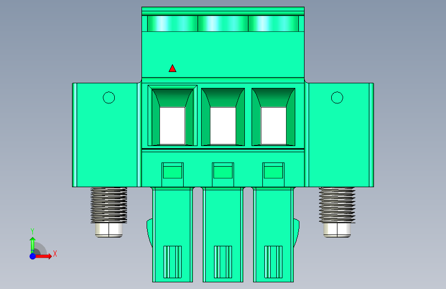 DEGSON 15EDG（公头） 3.5mm 螺钉锁紧，插拔式接线端子 FullPack-15EDGKAM-3.5-03P-14-00AH_STEP_模型图纸下载 – 懒石网