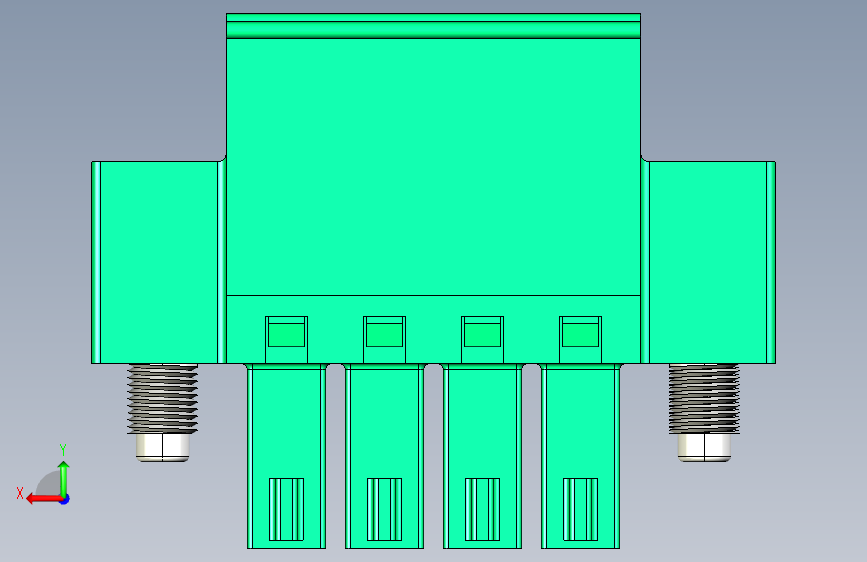 DEGSON 15EDG（公头） 3.5mm 螺钉锁紧，插拔式接线端子 FullPack-15EDGKBM-3.5-04P-14-00AH_STEP_模型图纸下载 – 懒石网