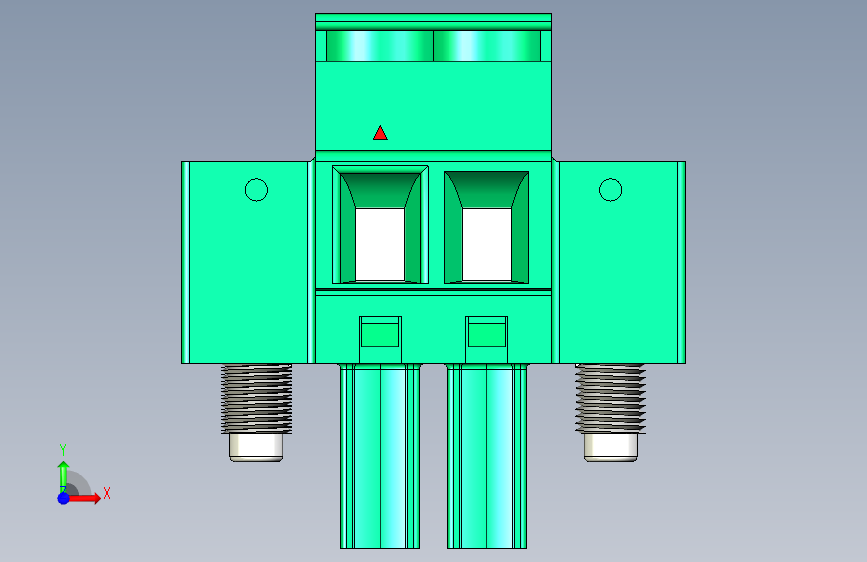 DEGSON 15EDG（公头） 3.81mm 螺钉锁紧，插拔式接线端子 FullPack-15EDGKBM-3.81-02P-14-00AH_STEP_模型图纸下载 – 懒石网