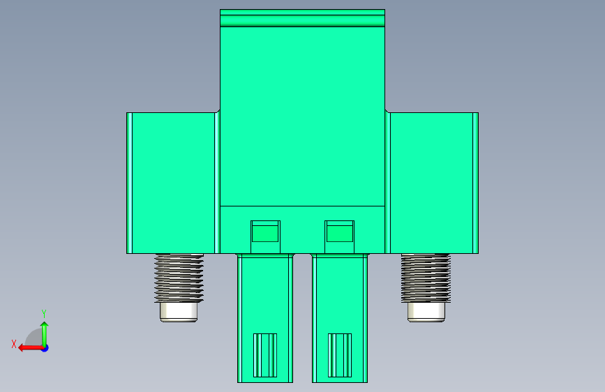 DEGSON 15EDG（公头） 3.81mm 螺钉锁紧，插拔式接线端子 FullPack-15EDGKBM-3.81-02P-14-00AH_STEP_模型图纸下载 – 懒石网