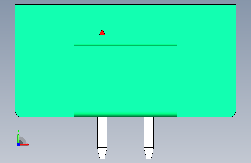 DEGSON 15EDG（公头） 3.81mm 螺钉锁紧，插拔式接线端子 FullPack-15EDGVM-3.81-02P-14-00AH_STEP_模型图纸下载 – 懒石网