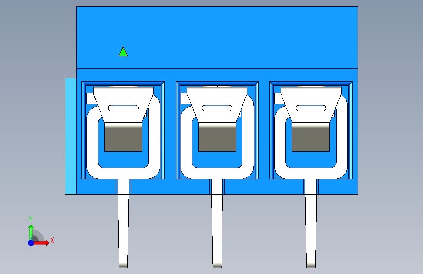 DEGSON DG306 系列 5.0 接线端子-DG306-5.0-03P-12-00AH_STEP_模型图纸下载 – 懒石网