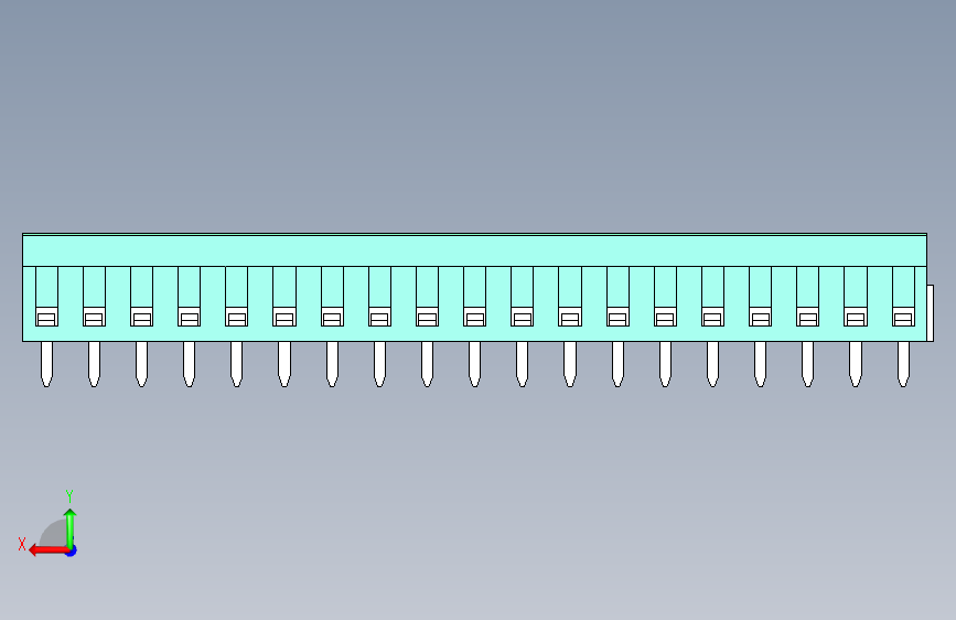 DG381-3.81-19P-14-00AH_STEP_模型图纸下载 – 懒石网