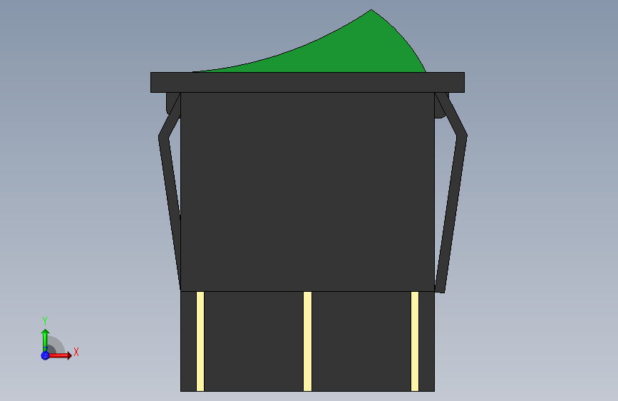 кнопка двойная_SOLIDWORKS 2019_模型图纸下载 – 懒石网