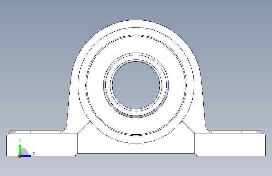 UCP 滚珠轴承-MANCAL UCP-309.x_t_Parasolid_模型图纸下载 – 懒石网