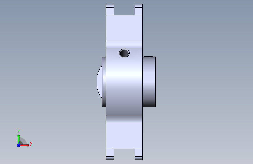 UCT 滚珠轴承-MANCAL UCT-202.SLDPRT_SOLIDWORKS 2017_模型图纸下载 – 懒石网