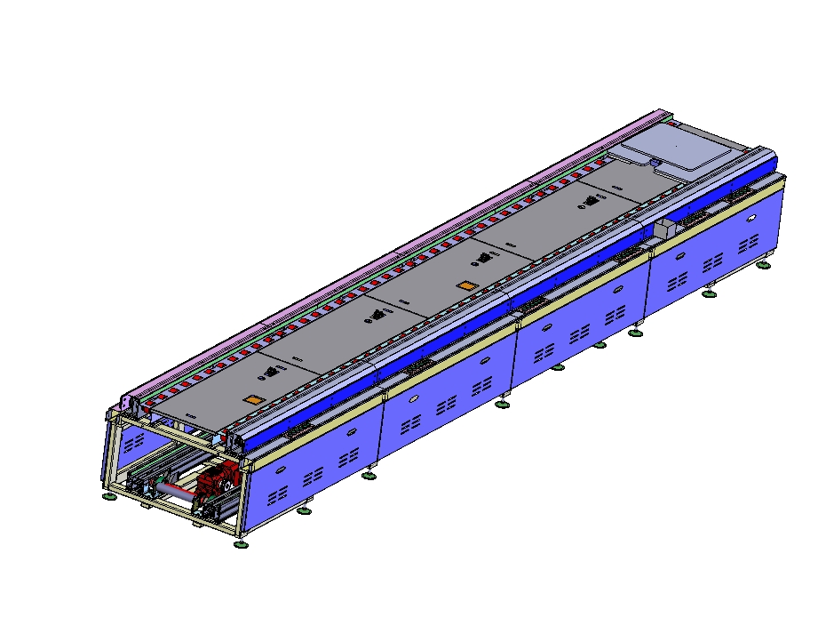 E0990-摩擦滚输送线三维SW2016带参_SOLIDWORKS 2016_模型图纸下载 – 懒石网