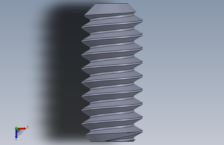 UNC 平头紧定螺钉-UNC SET SCREW 4-40 x 0.250.SLDPRT_SOLIDWORKS 2019_模型图纸下载 – 懒石网