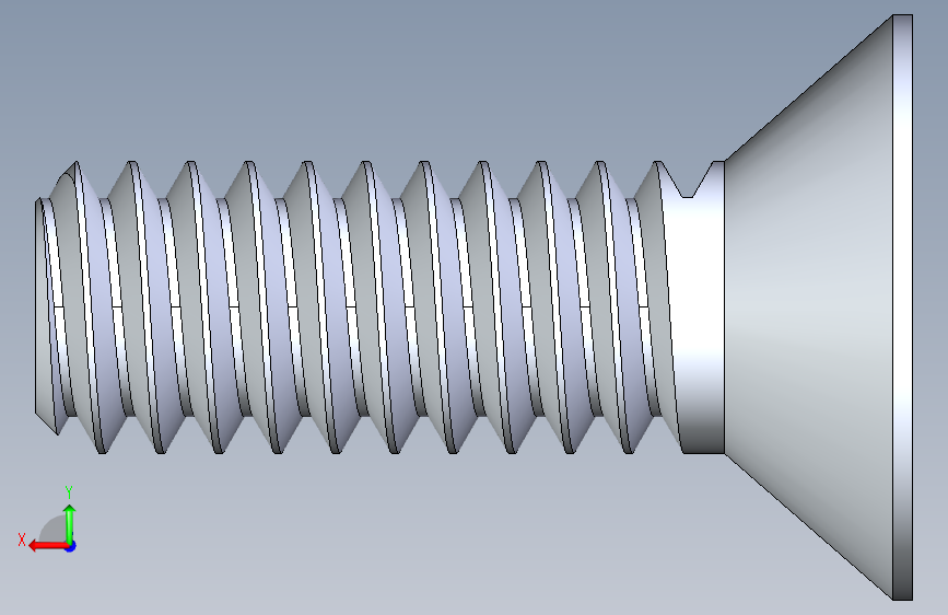 FHCS 0.250x 0.750_STEP_模型图纸下载 – 懒石网