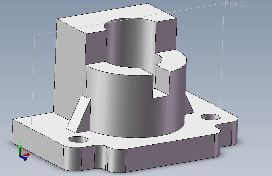 SW格式3D图(模型练习题)-007_SOLIDWORKS 2014_模型图纸下载 – 懒石网