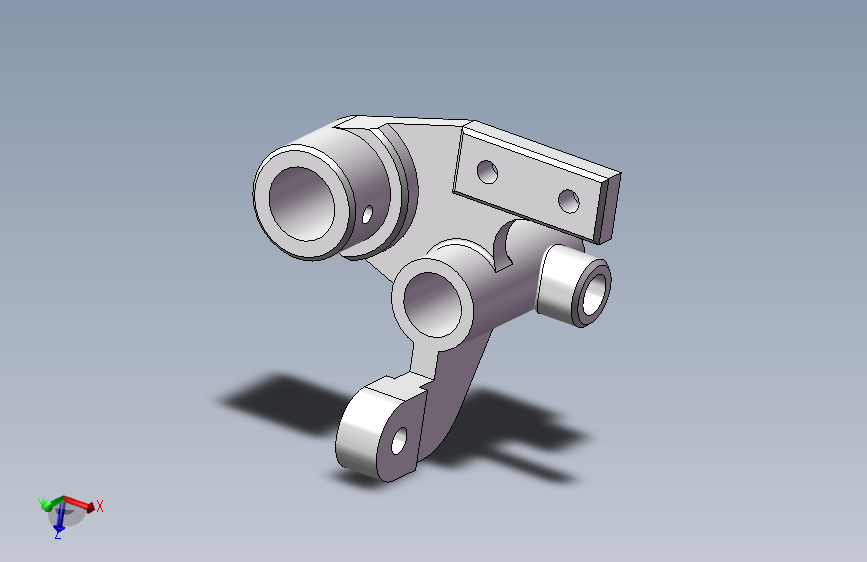 SW格式3D图(模型练习题)-049_SOLIDWORKS 2015_模型图纸下载 – 懒石网
