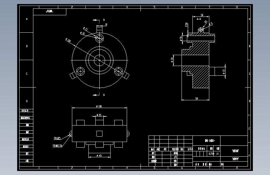 管道机器人（CAD+说明书）_AutoCAD 2018_模型图纸下载 – 懒石网