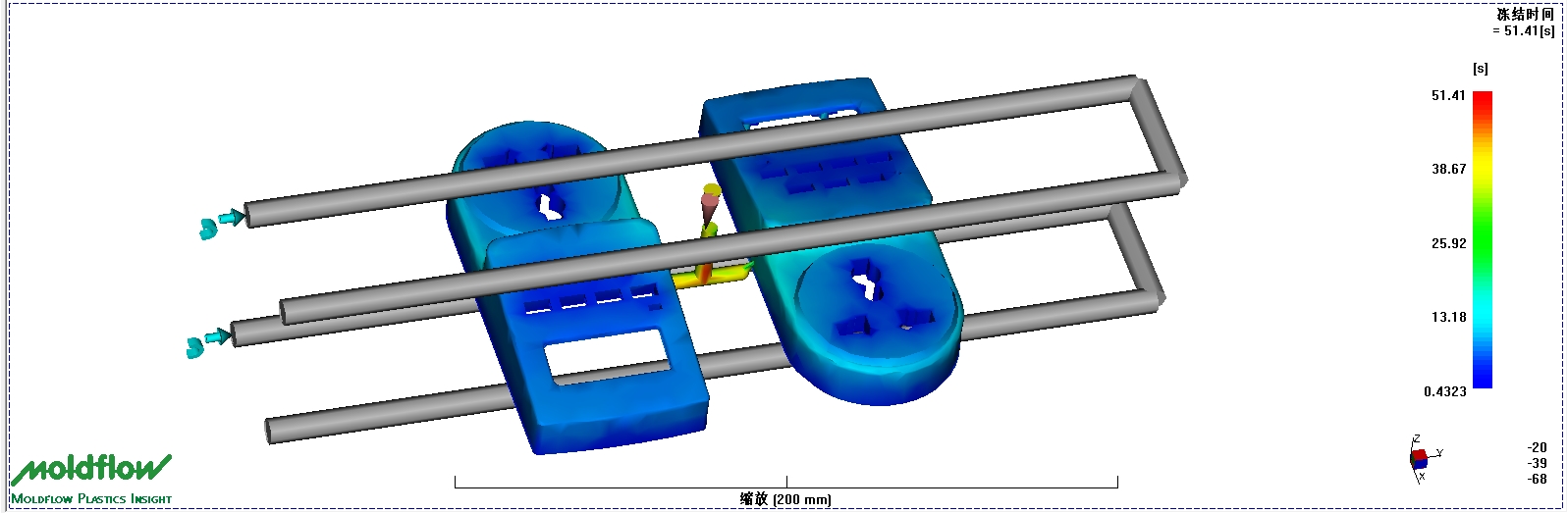 E0909-电源转换器前盖注塑模具设计-含模流三维UG11.0无参+CAD+说明书_STEP _模型图纸下载 – 懒石网