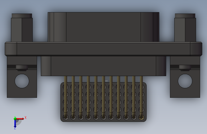 J30J连接器合集_SOLIDWORKS 2015_模型图纸下载 – 懒石网