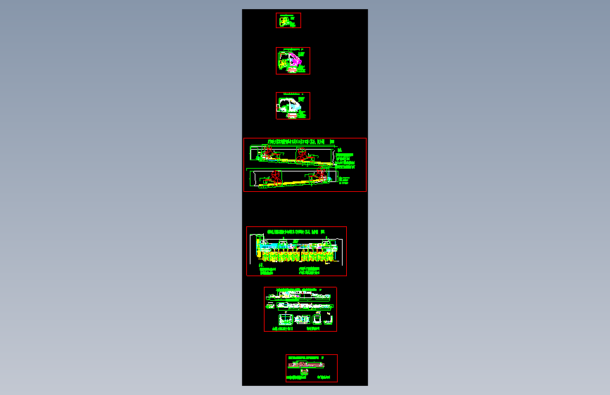 1507综采工作面三机配套最终CAD图纸10_AotuCAD dxf_模型图纸下载 – 懒石网