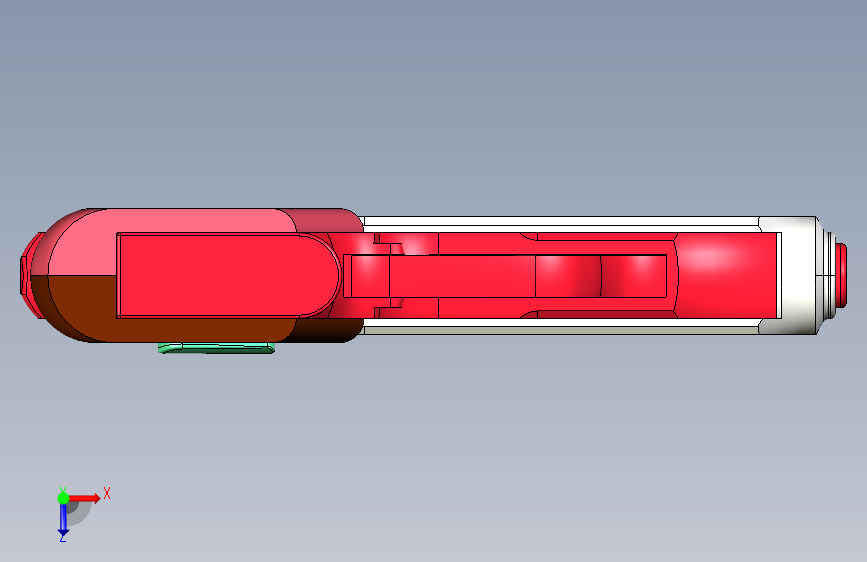 proe手枪4_PROE*CREO 2001_模型图纸下载 – 懒石网