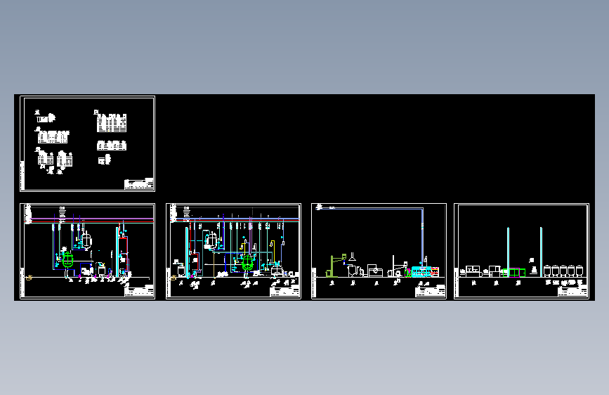 Xo1 美罗培南无菌原料药精制生产车间初步cad毕业设计图纸cad1017642 Autocad 2013 模型图纸下载 懒石网
