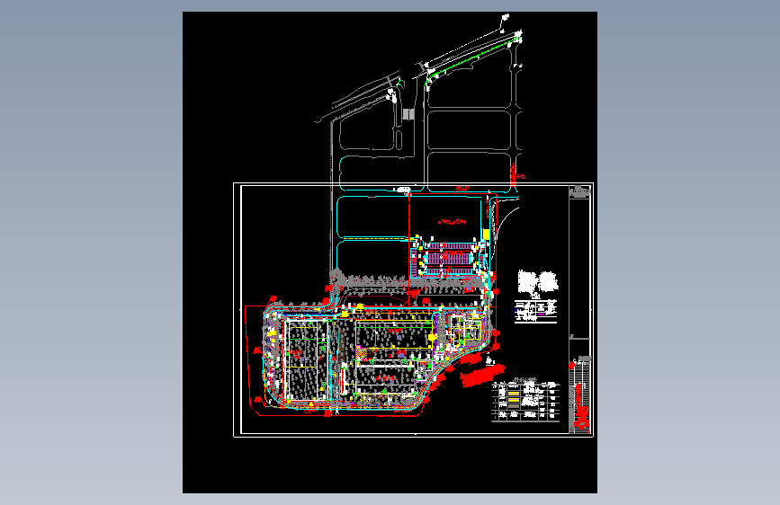 航空货运站建筑全套施工设计cad图纸（含标书）_AutoCAD 2004_模型图纸下载 – 懒石网