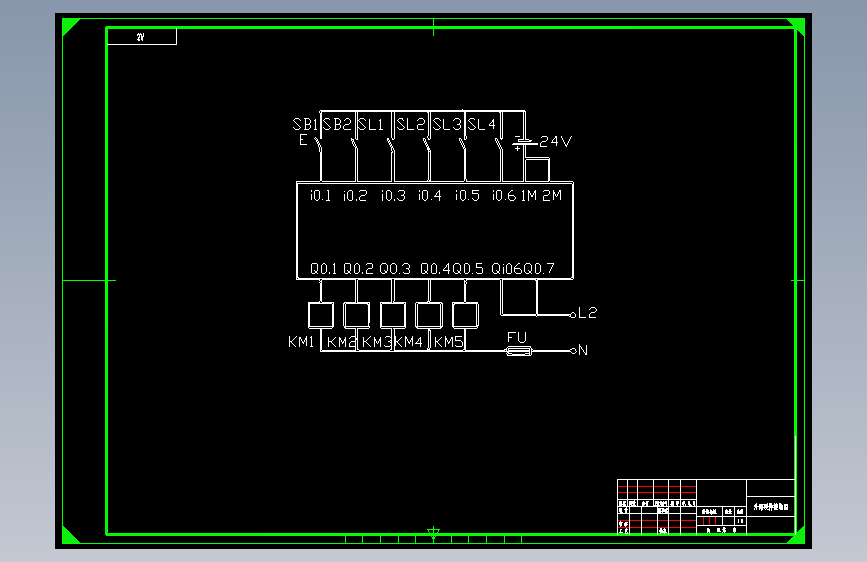 基于PLC的液体混合控制系统的设计【含图和文档】_AutoCAD 2004_模型图纸下载 – 懒石网