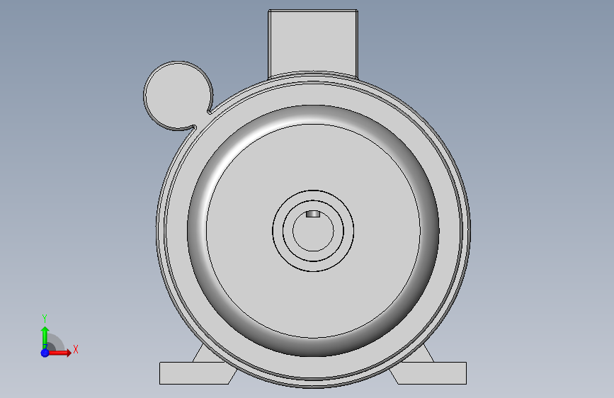 异步电机DJ_YS系列(IP44)_IMB3型_YS-90L-4_SOLIDWORKS 2006_模型图纸下载 – 懒石网
