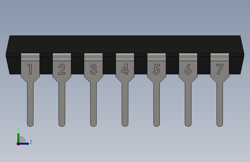 IC元器件-SN74HC02N Quad Positive-NOR Gate_SOLIDWORKS_模型图纸下载 – 懒石网