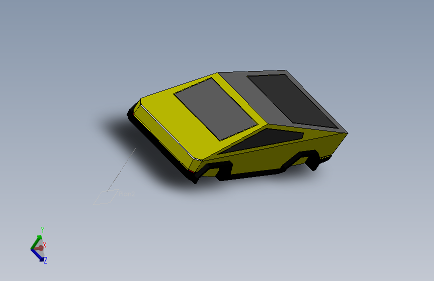 特斯拉-Cybertruck_SOLIDWORKS 2020_模型图纸下载 – 懒石网
