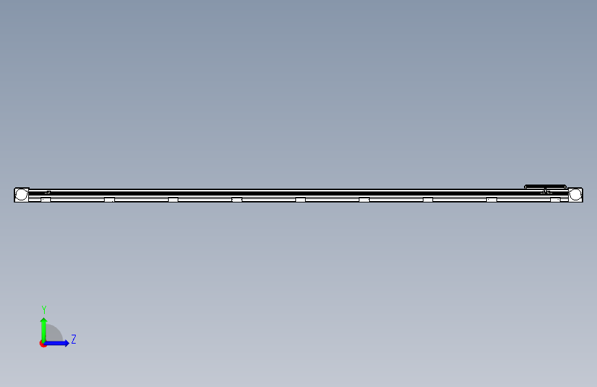 同步带滑台-欧规B8H-L176-S3100-L-ZP40-D3-N5_STEP_模型图纸下载 – 懒石网