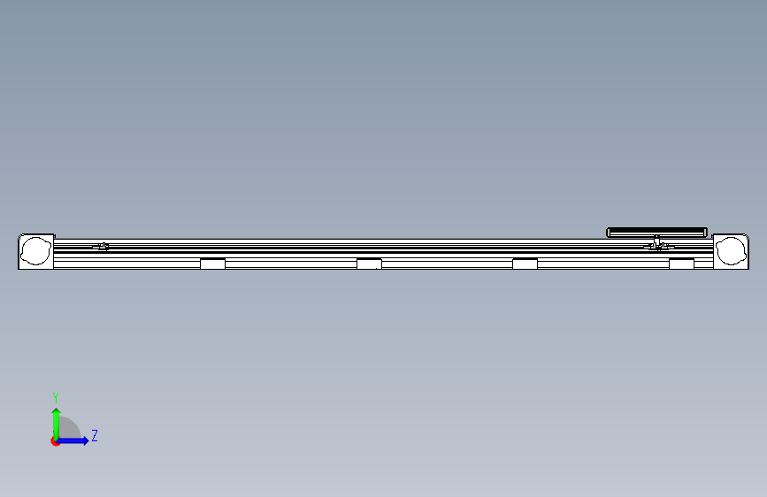 同步带滑台-欧规B8-L176-S1400-L-ZP40-D3-N5_STEP_模型图纸下载 – 懒石网
