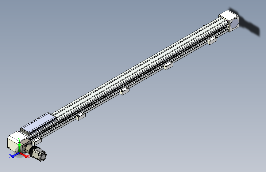 同步带滑台-欧规B8-L176-S1550-L-ZP40-D3-N5_STEP_模型图纸下载 – 懒石网