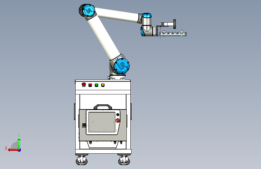 UR10协作机器人_Parasolid_模型图纸下载 – 懒石网