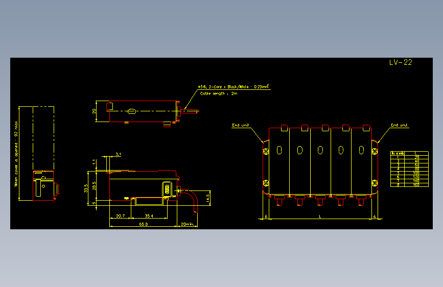 基恩士lv_h35_cad_kc图纸模型_AotuCAD dxf_模型图纸下载 – 懒石网